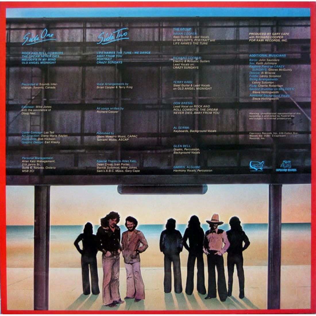 The Cooper Brothers - Cooper Brothers - 1978 I Plak Sesi