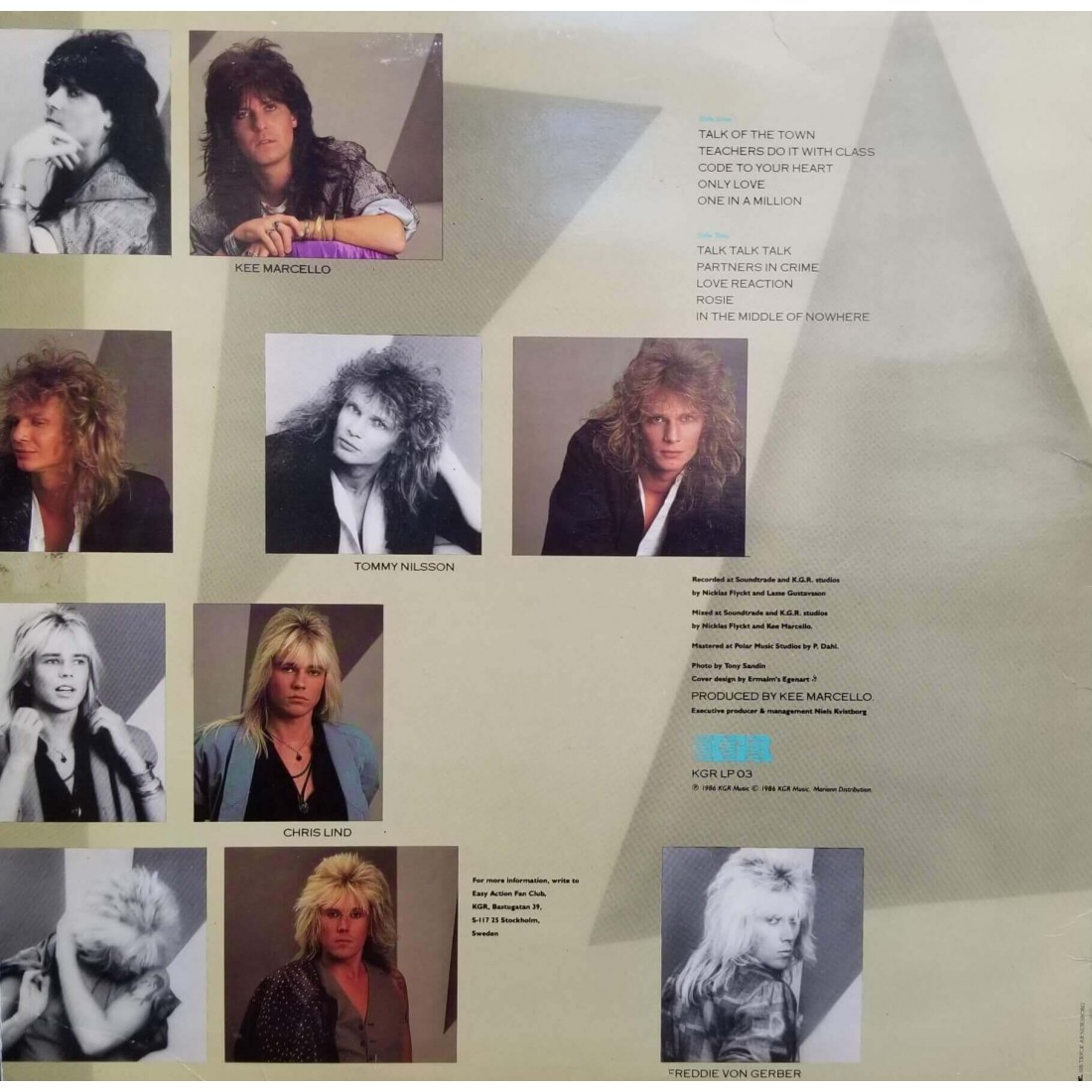 Easy Action - That Makes One - 1986 I Plak Sesi