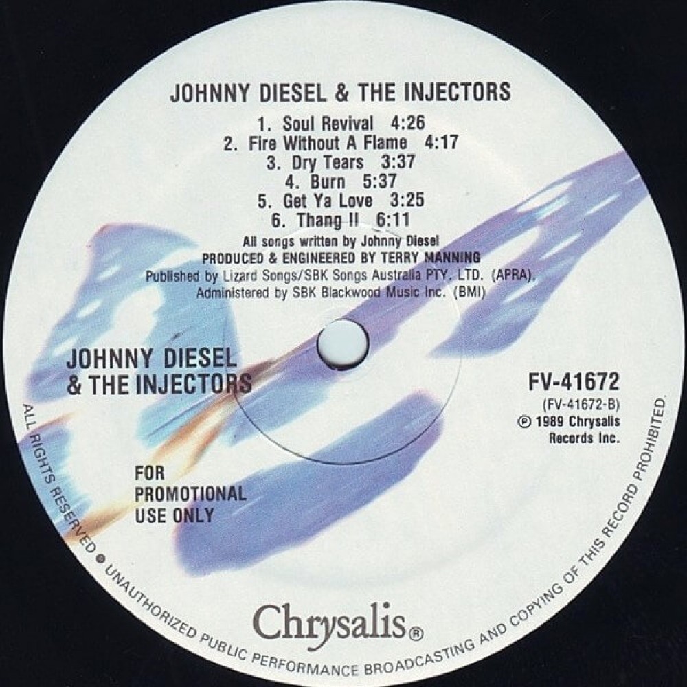 Johnny Diesel And The Injectors - Johnny Diesel And The Injectors ...