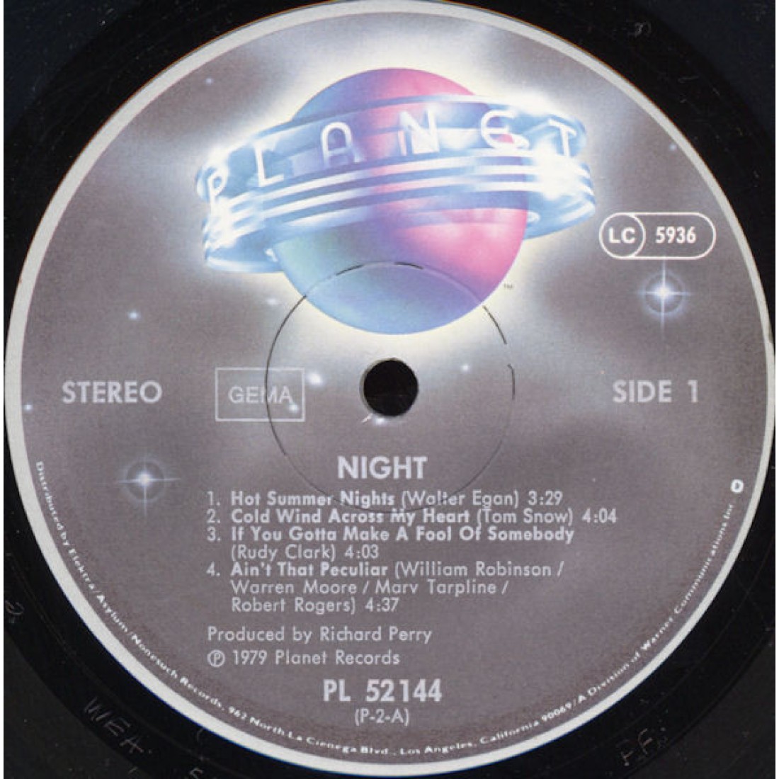 Night - Night - 1979Plak Sesi