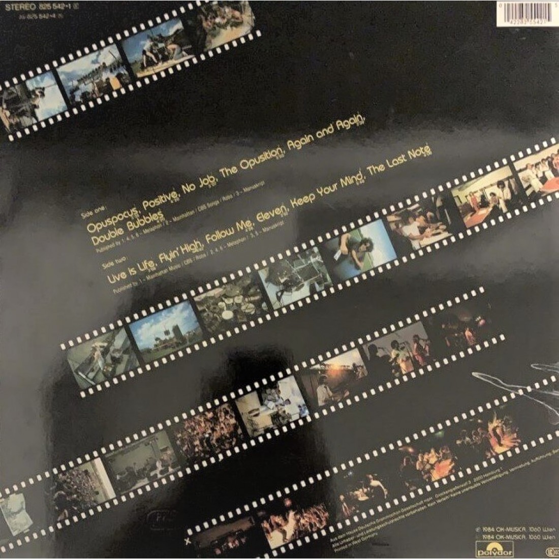 Opus - Life Is Life - 1985 I Plak Sesi