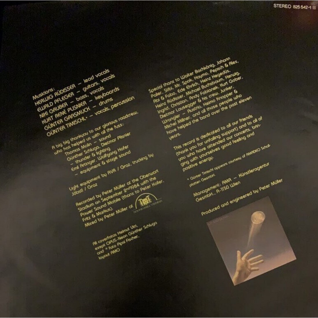 Opus - Life Is Life - 1985 I Plak Sesi