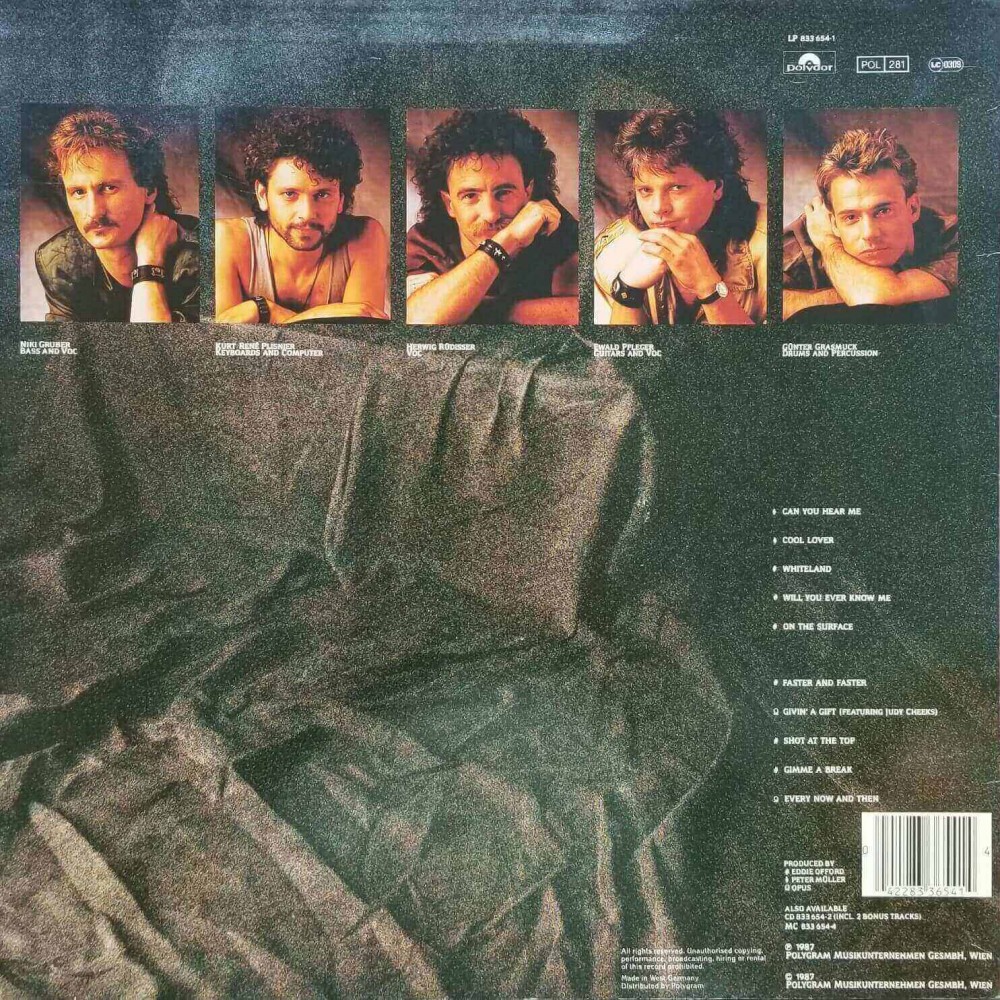 Opus - Opus - 1987 I Plak Sesi