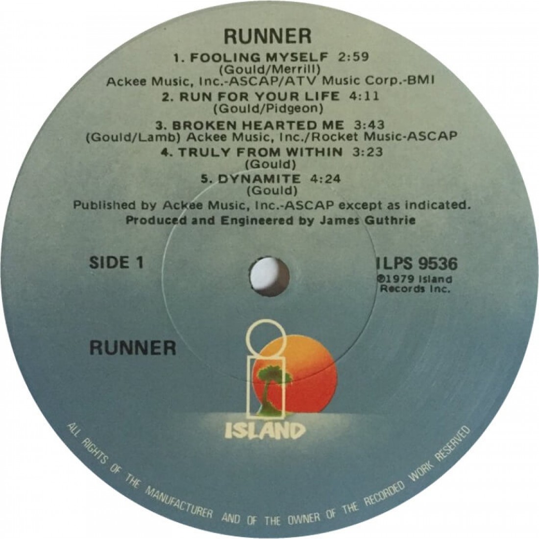 Runner - Runner - 1979 I Plak Sesi