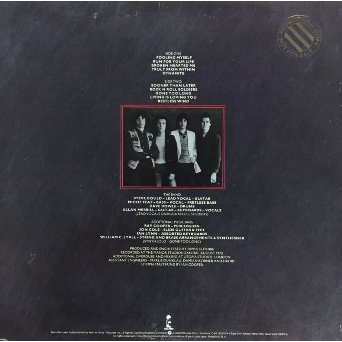 Runner - Runner - 1979 I Plak Sesi