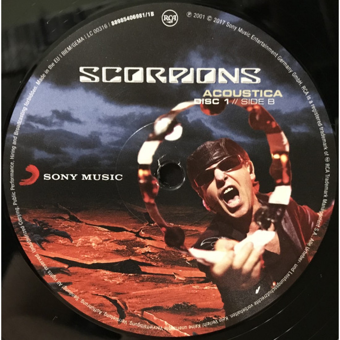 Scorpions - Acoustica - 2017Plak Sesi