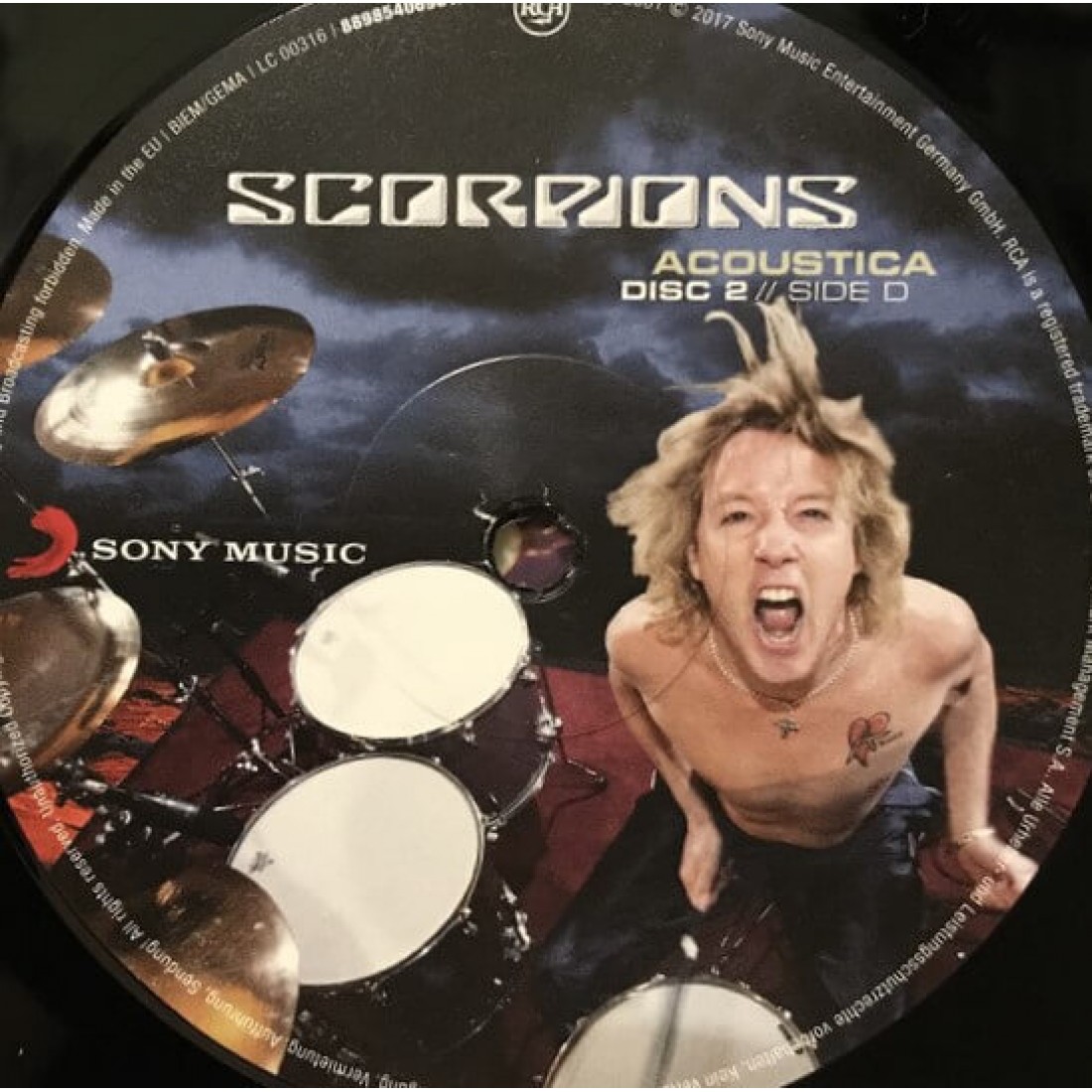 Scorpions - Acoustica - 2017Plak Sesi