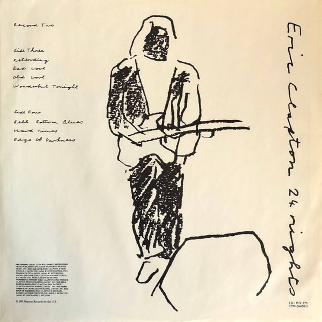 Eric Clapton - 24 Nights - 1991Plak Sesi