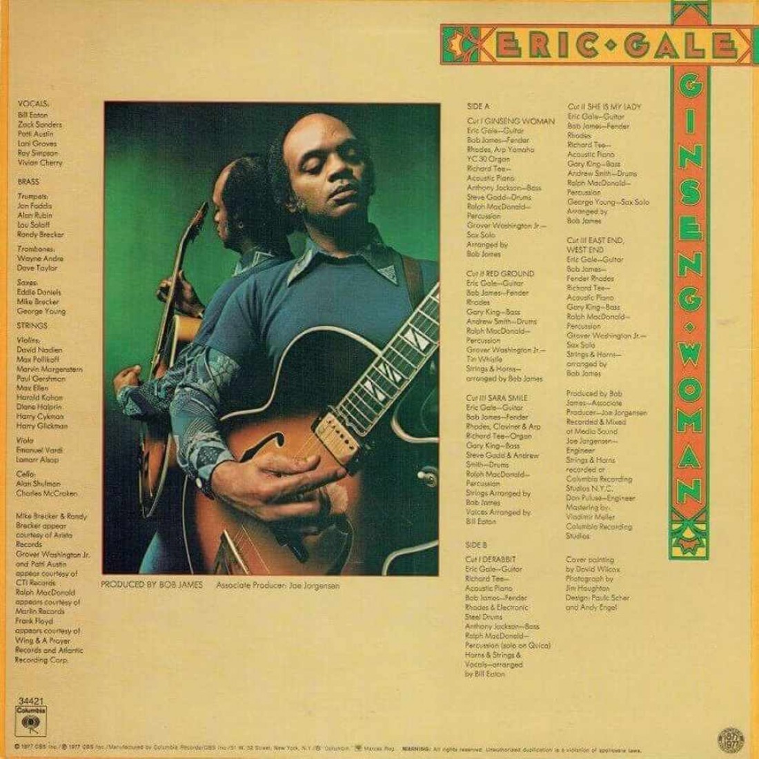 Eric Gale - Ginseng Woman - 1977 I Plak Sesi