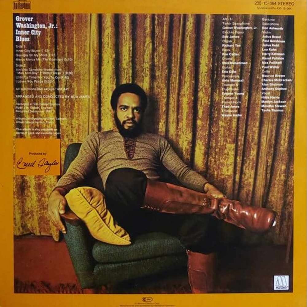 Grover Washington Jr. - Inner City Blues - 1971 I Plak Sesi