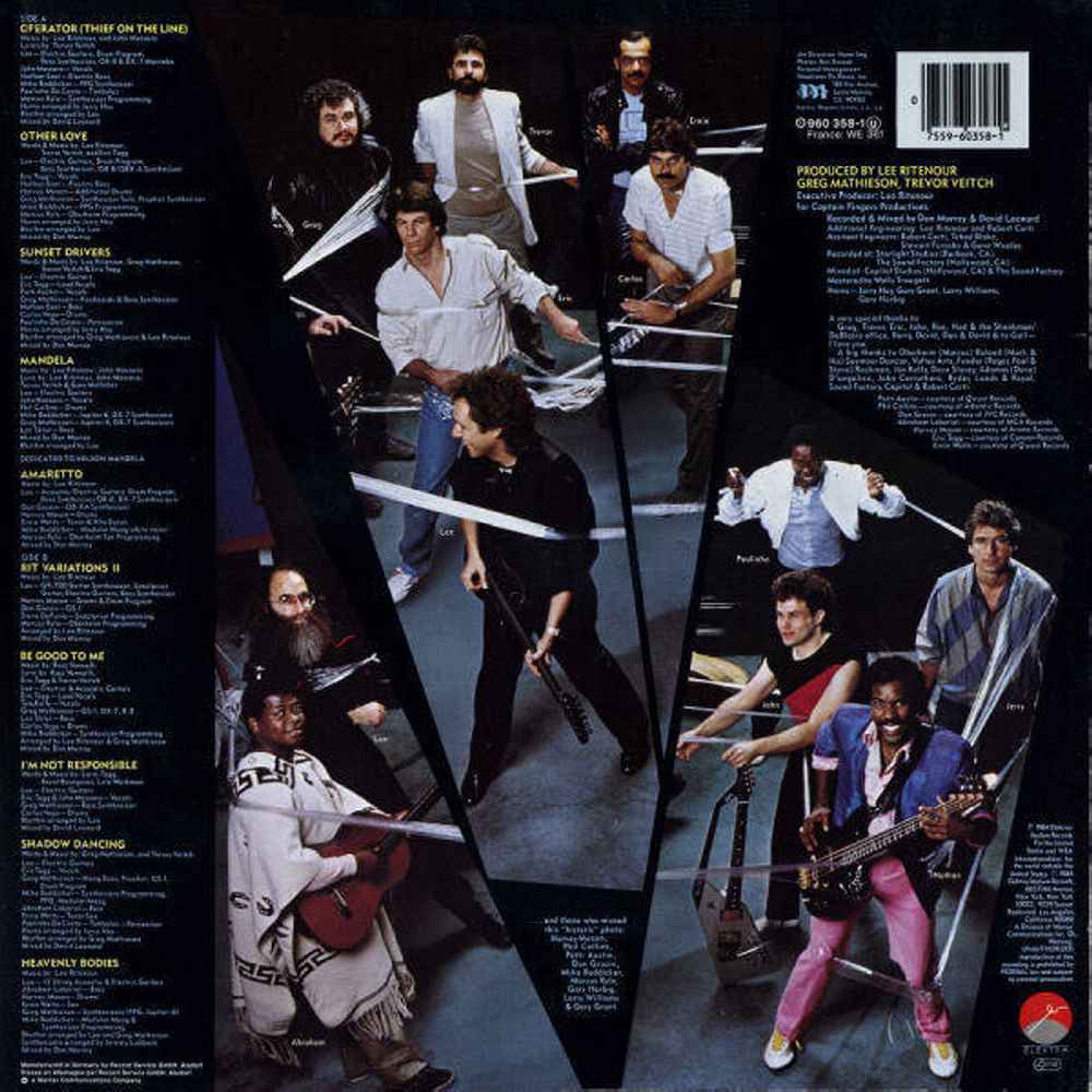 Lee Ritenour - Banded Together - 1984Plak Sesi