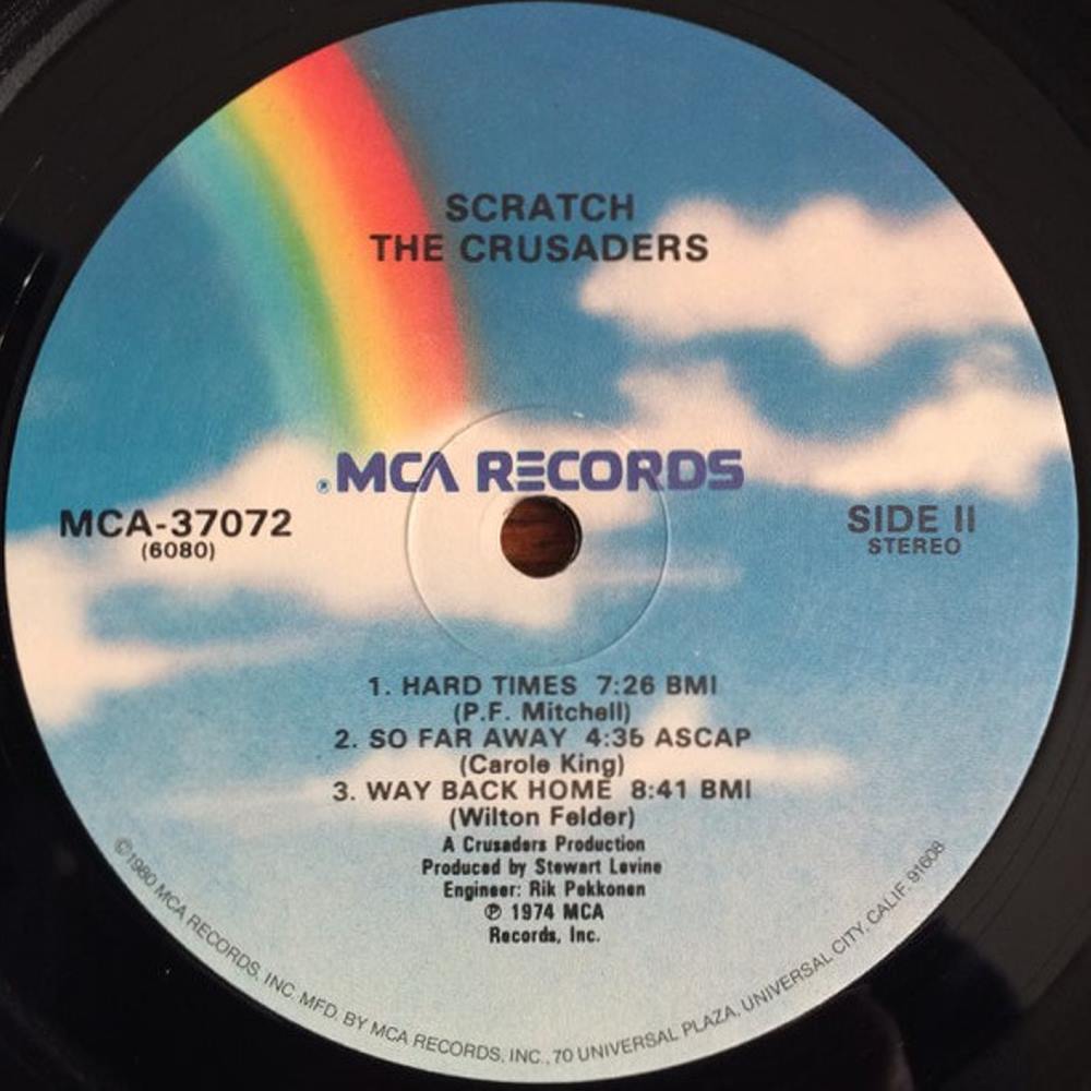 The Crusaders - Scratch - 1974 I Plak Sesi