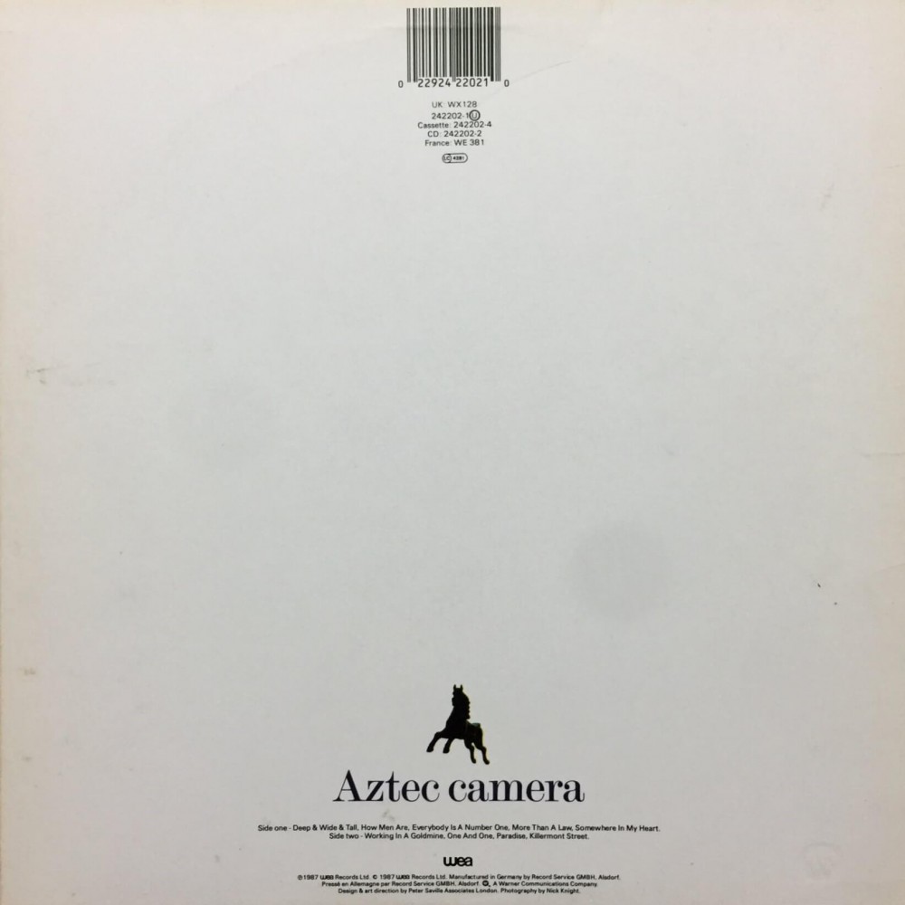 Aztec Camera - Love - 1987 I Plak Sesi