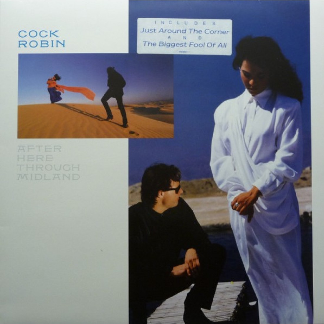 Cock Robin - After Here Through Midland - 1987Plak Sesi