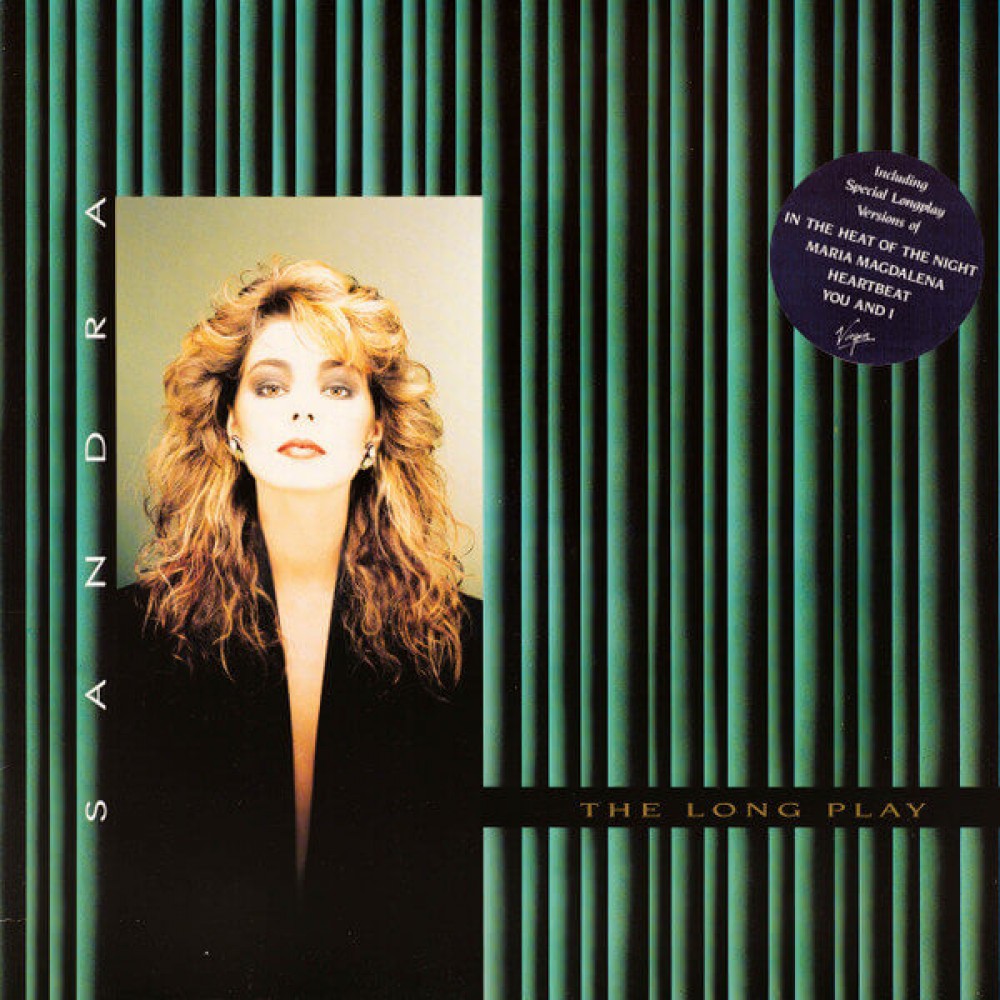 Sandra - The Long Play - 1985Plak Sesi