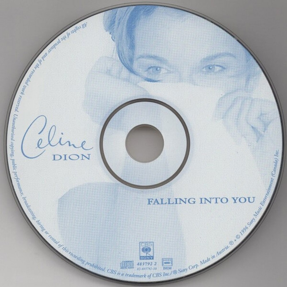 Celine Dion : Falling Into You - CD - 1996 I Plak Sesi