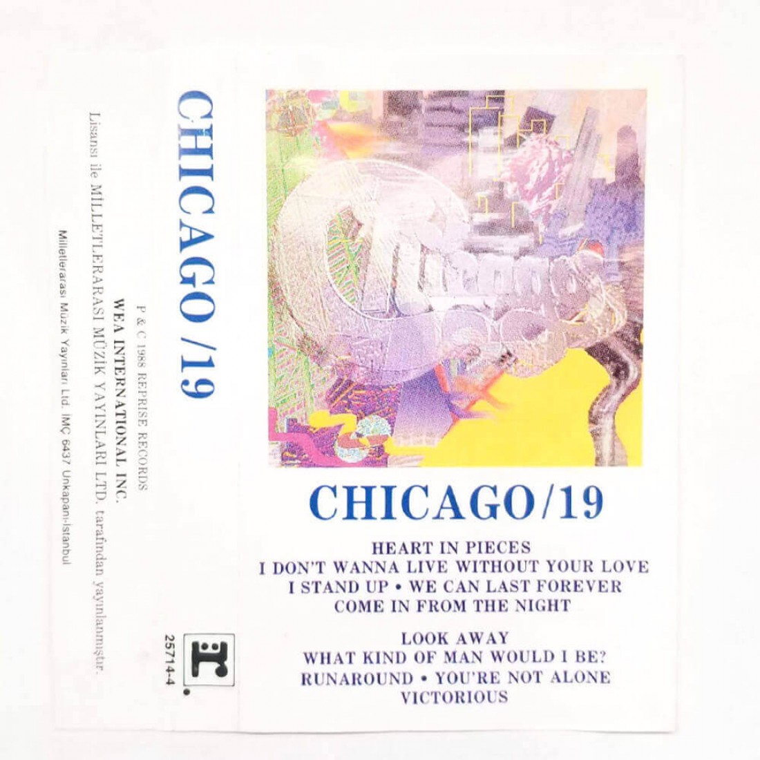 Chicago : 19 > KASET - 1988 I Plak Sesi
