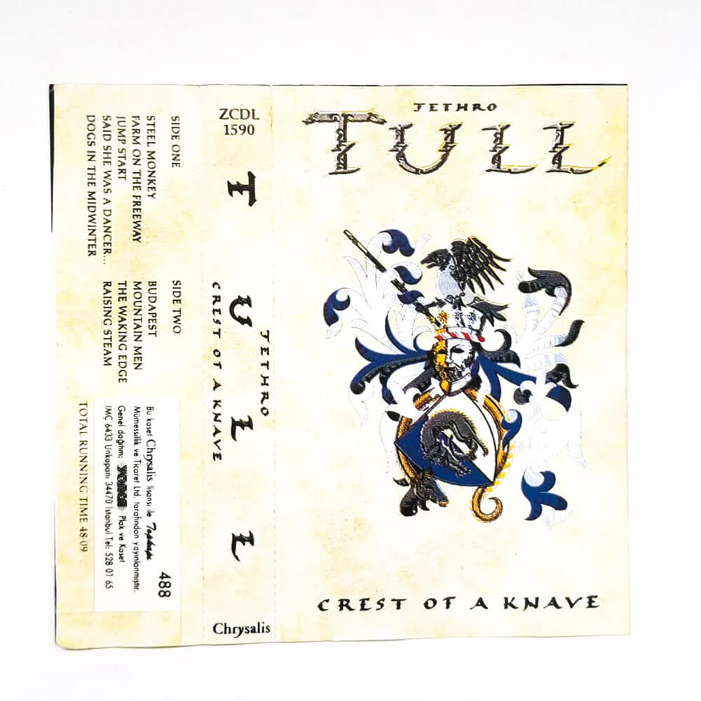 Jethro Tull : Crest Of A Knave > KASET - 1987 I Plak Sesi