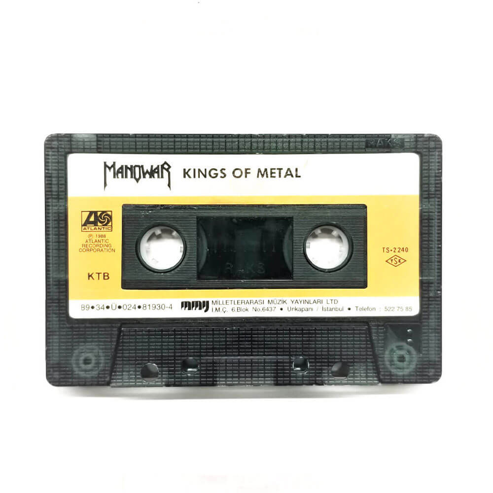 Manowar : Kings Of Metal > KASET - 1988 I Plak Sesi