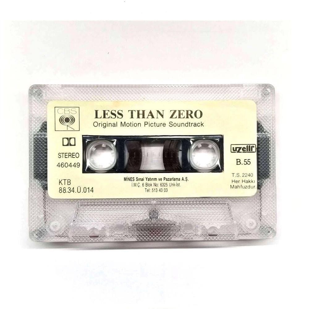 Soundtrack : Less Than Zero > KASET - 1987 I Plak Sesi