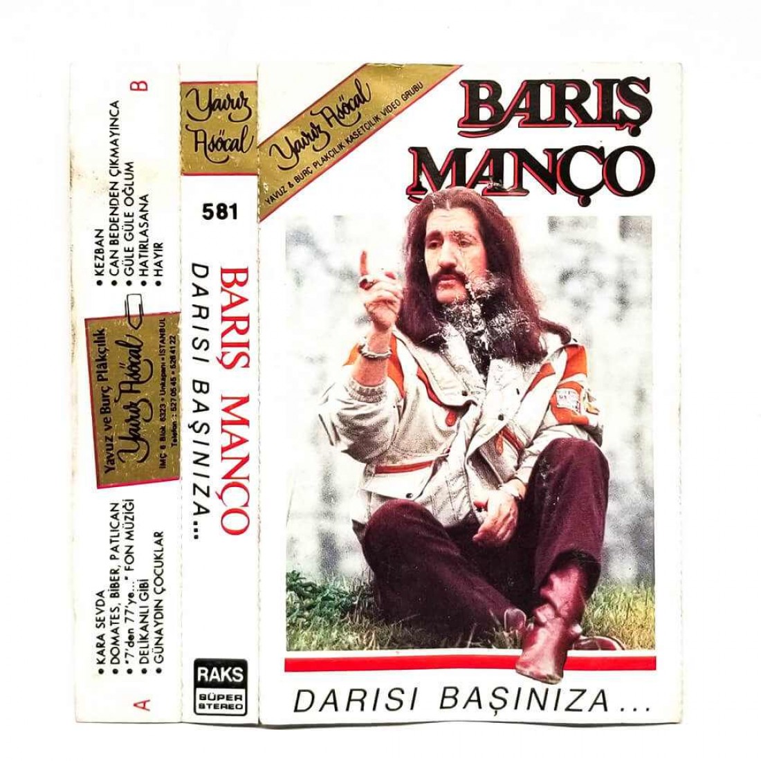 Barış Manço : Darısı Başınıza > KASET - 1989 I Plak Sesi